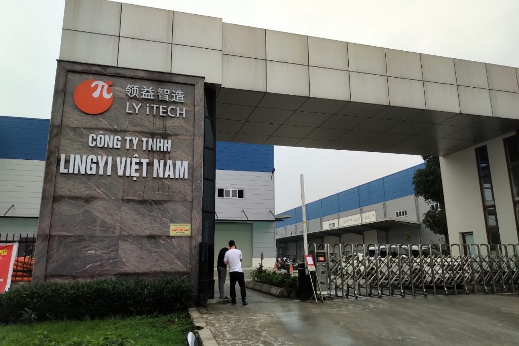 Chỉnh trang khuôn viên công ty LINGYI Việt nam - Cây xanh đô thị Bắc Ninh